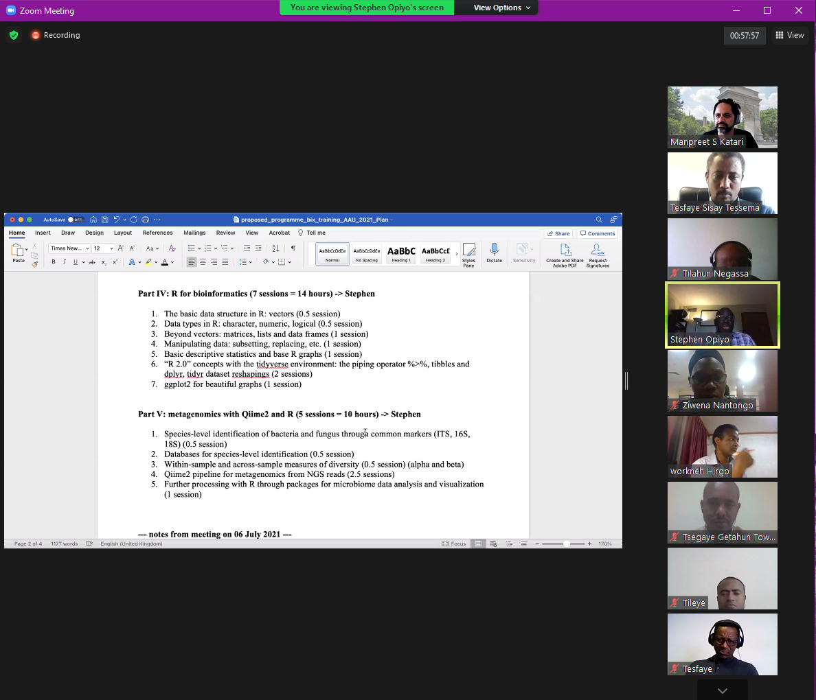 BecA-ILRI Hub and Addis Ababa University organize advanced ...